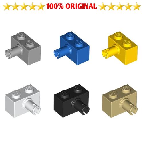 Jual Lego Part 44865 Brick, Modified 1x2 with Pin and Bottom Stud ...