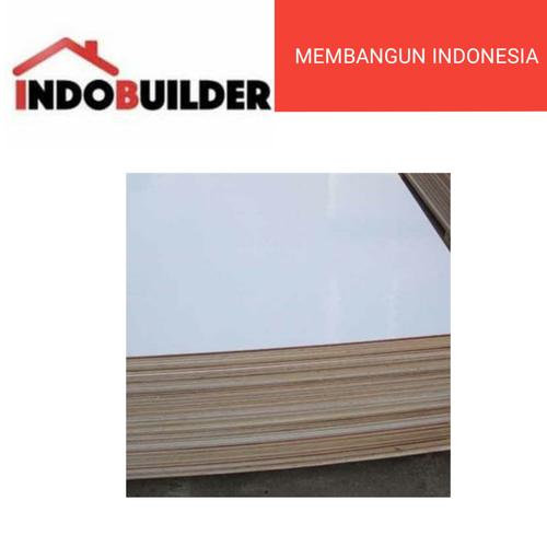 Jual TRIPLEK MELAMIN PUTIH BIRU 3 MM DIMENSI 1.2 X 2.4 METER PER LEMBAR ...