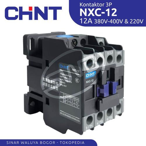 Jual Kontaktor Chint NXC-12 3P 12A 220V & 380V-400V - 220V - Jakarta ...