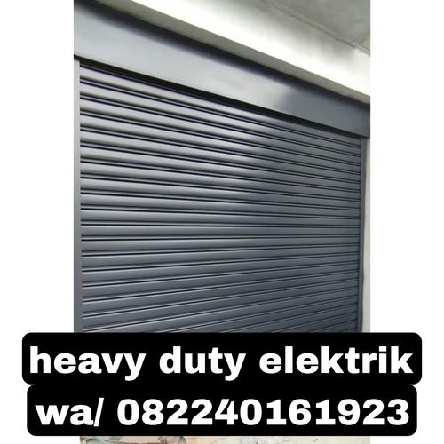 Jual rolling door automatic dan manual rolling door heavy duty ...