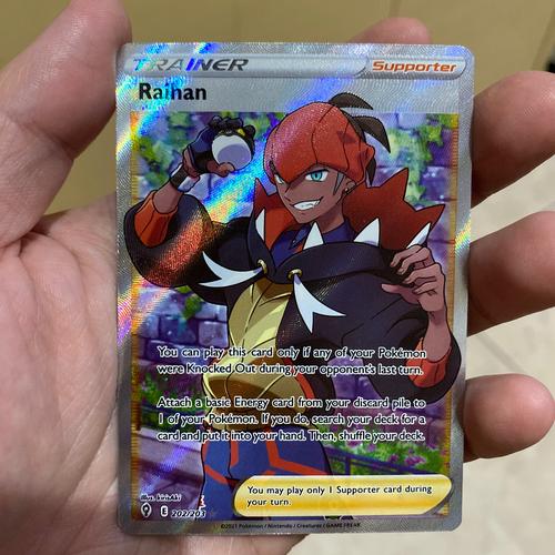 Jual Kartu Pokemon Card Evolving Skies Trainer Supporter Raihan Full ...