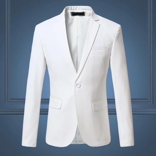 Promo Blazer Full White - Jas Pria Putih dokter formal semi formal ...