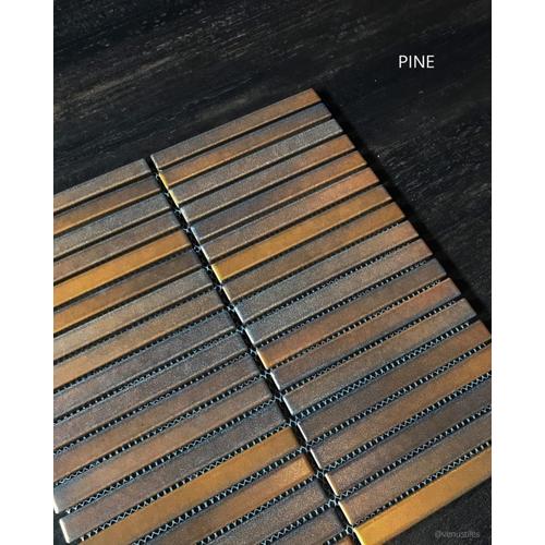 Jual Mosaik / Keramik Backsplash Type Pottery Linea Striped Pine ...