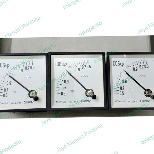 Jual Cos Phi Meter Circutor FETC-96 400V,100% ORI & Baru, Mohon Cek ...