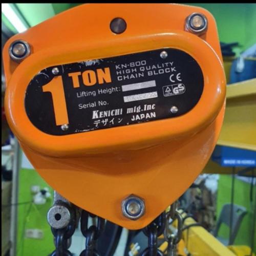 Jual Chain Block Kenichi Cap. 1Ton x 12Mtr NEW - Jakarta Barat ...