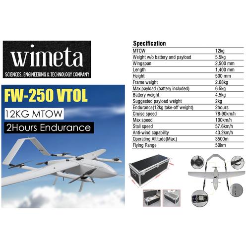 Jual FW 250 VTOL UAV (Security Surveillance) - Jakarta Selatan - Budhi ...