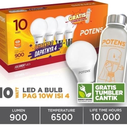 Jual Lampu Led MultiPack 10W Potens Beli 3 Gratis 1 10 Watt Bergaransi ...