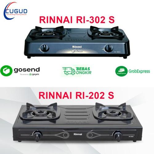 Jual Rinnai Kompor Gas 2 Tungku Ri202S/Ri302S Velvet.Wendy ...