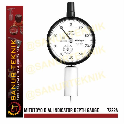 Jual MITUTOYO 7222A Dial Indicator Depth Gauge Gage Needle Contact 0 ...