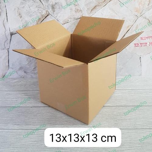 Jual Kardus box 13x13x13 cm karton packing polos baru ST - Jakarta ...