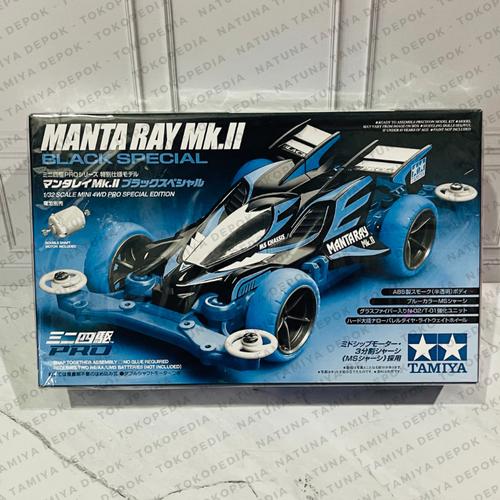 Jual Tamiya Manta Ray Mk.II Black Special 1/32 Scale Mini 4WD Pro ...