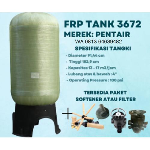 Jual Tangki FRP 3672 Pentair / Tabung filter 3672 / Tangki filter Air ...