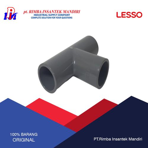 Jual Tee PVC Lesso AW 3/4 inch Equal Tee Fitting Sambungan Pipa Pvc - Kota Bandung - PT. Rimba ...
