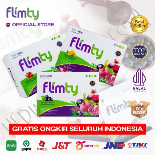 Jual Flimty Mangga Rasa Mango 1 Box 16 Sachet Flymty Flimtea Flimity ...