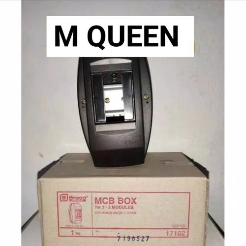Jual BOX MCB 2 GRUP BROCO GRUP OUTBOW HITAM UNTUK 1-2 MCB ART 17102 ...