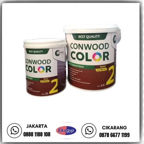 Jual Cat Conwood Colour Paint 2,5 L Glossy Palisander brown - Jakarta ...