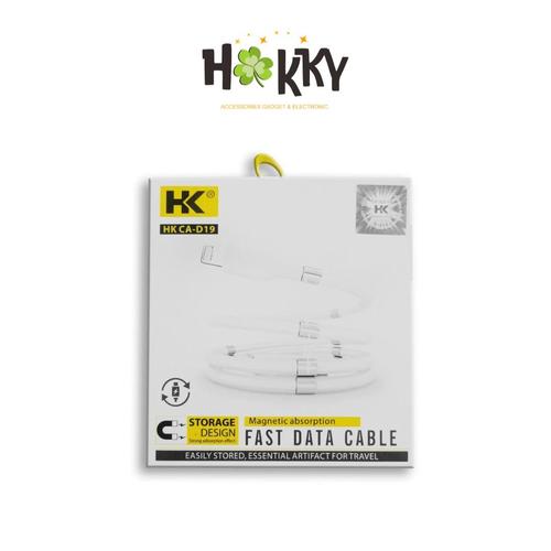 Jual Kabel Data HK CA-D19 Fast Charging Magnetic Type-C / USB-C - Hitam ...