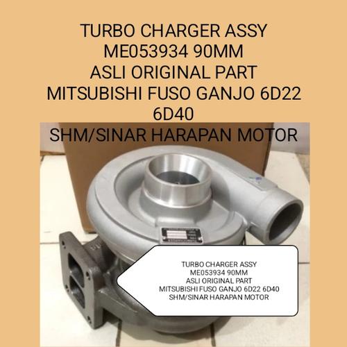 Jual TURBOCHARGER 6D40 MITSUBISHI FUSO 6D22 CATRID TURBO ASSY ME053934 90MM - Jakarta Barat - CV ...