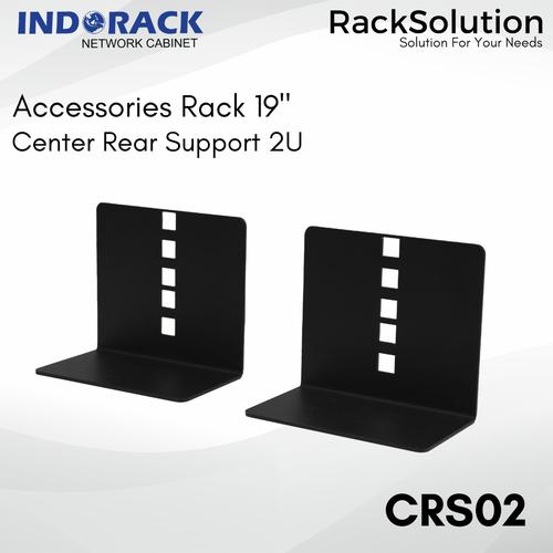 Jual CRS02 Indorack Center Rear Support 2U Set of 2 Tatakan Penahan ...