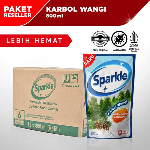 Promo SPARKLE PAKET RESELLER – Karbol Pine 800 mL - 3 ktn + 1 pc - Kota Bekasi - Sparkle and ...