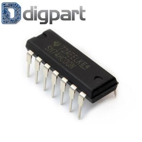 Jual SN74HC00N SN74HC00 74HC00 7400 74HC00 NAND Gates IC Logic TTL ...