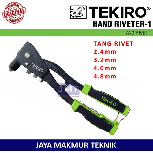 Jual TEKIRO Tang Rivet Hand Riverter-1 Rifet Tangan 2.4 3.2 4.0 4.8 mm ...