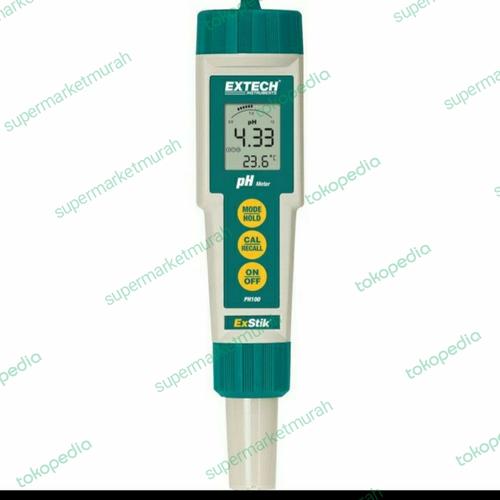 Jual ExStik pH Meter Extech PH110 waterproof ph 110 digital ph air ...