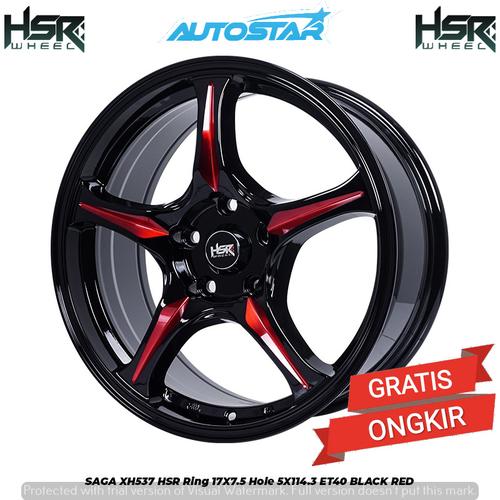 Jual VELG HSR RING 17 MOBIL INNOVA XPANDER ERTIGA XTRAIL,HSR SAGA R17 ...