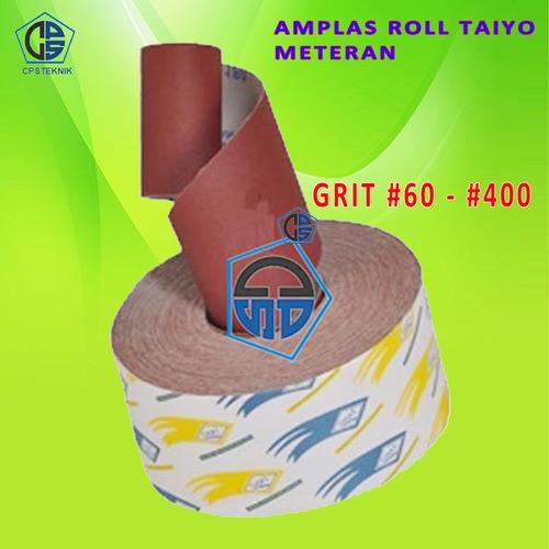Jual Amplas Bangunan TAIYO Gulung Roll Amplas Meteran Grit 60 - 400 ...