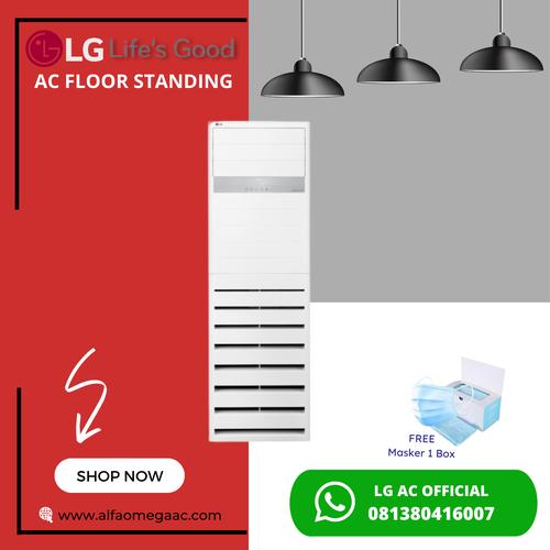 Jual AC LG Floor Standing Standaard Inverter 5PK 3Phase ZPNQ48LT3A0 ...