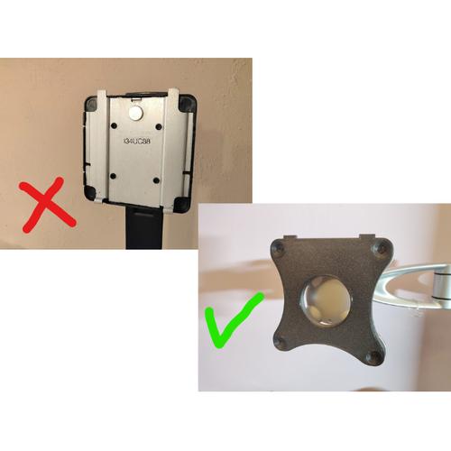 Jual Lg monitor original quick release mount to vesa adapter Lg monitor ...