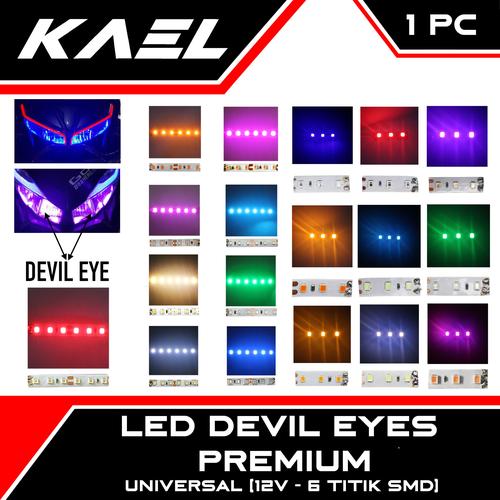 Jual LED Devil Eye 12V 6 Titik Premium Motor Lampu Demon Depan Eyes ...