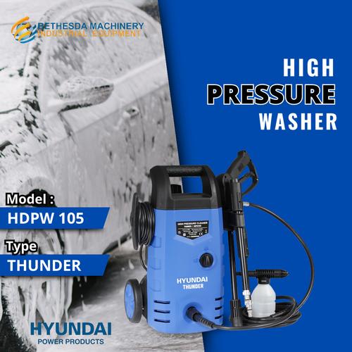 Jual Mesin High Pressure Jet Cleaner THUNDER Hyundai HDPW 105 - Kota ...