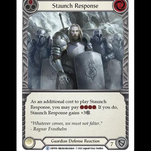 Jual Staunch Defender | Rare | History Pack 1 | Flesh and Blood - Biru ...