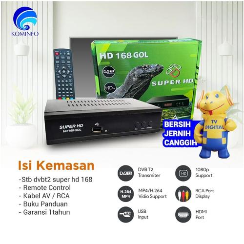 Promo STB Receiver SUPER HD 168 GOL komodo - Kota Medan - Bintang ...
