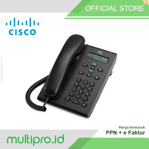 Promo Cisco CP-3905 Unified SIP Phone 3905 Charcoal Standard Handset Cicil 0% 3x - Jakarta Utara ...