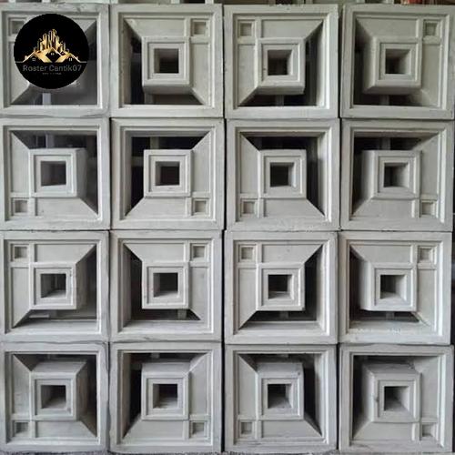 Jual roster minimalis/ roster lubang angin/ roster beton kualitas bagus ...