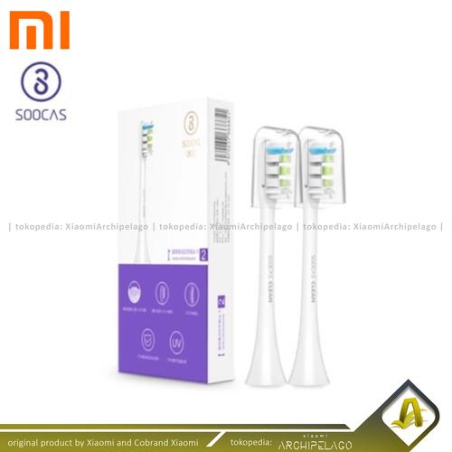 Jual Soocas X5 Replament Toothbrush Head kepala sikat gigi 2pcs ...