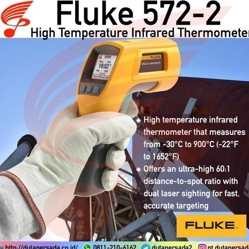 Jual Fluke 572-2 High Temperature Infrared Thermometer - Jakarta ...