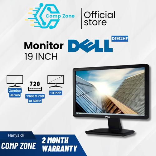 Jual Monitor Dell 19 inch VGA cocok untuk admin online shop E1912HF ...