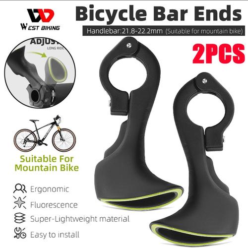 Jual West Biking Bar End Tanduk Stang Sepeda Lipat MTB Ergonomic ...