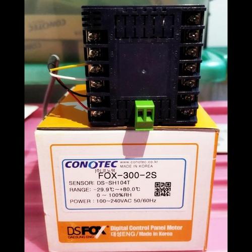 Jual New Temperature Humidity Controller Connotec Fox-300-2S - Jakarta ...