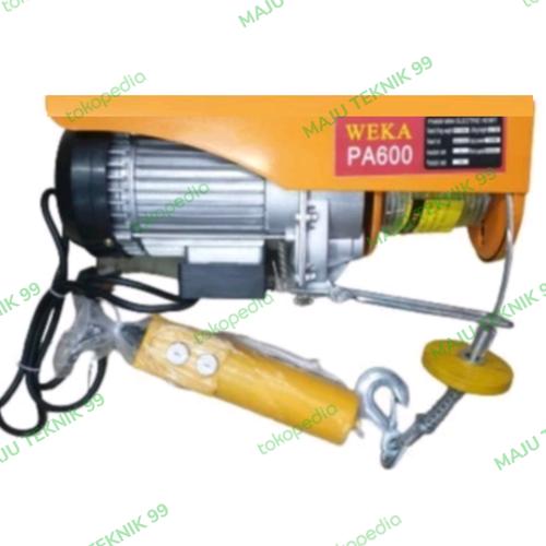 Jual Electric Mini Hoist 800KG x 12 Meter Electric Wire Rope Hoist ...