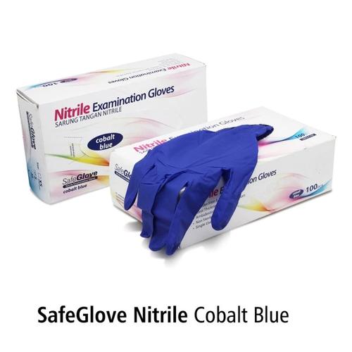Jual Sarung Tangan Nitrile Handscoon Biru Blue Hand Glove Nitril ...