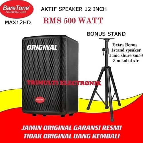 Jual Gercep!!! Baretone Max-12 Hd Speaker Aktif Baretone Max12Hd ...