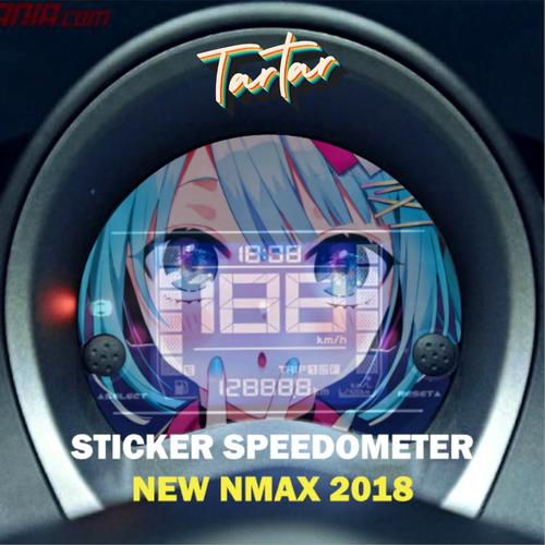 Jual Sticker Stiker Spido / Speedometer Transparant Anime Nmax 2018 ...