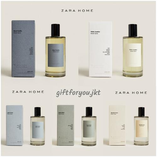 Jual Zara Home Fragrance Home Spray : White Jasmine Black Vanilla Dark ...