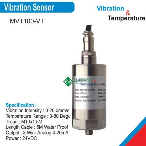 Jual Vibration & Temperature Sensor Output Analog 4-20Ma / Sensor ...