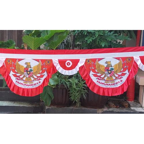 Jual Background merah putih spesial dekorasi DIRGAHAYU HUT RI - jadul ...