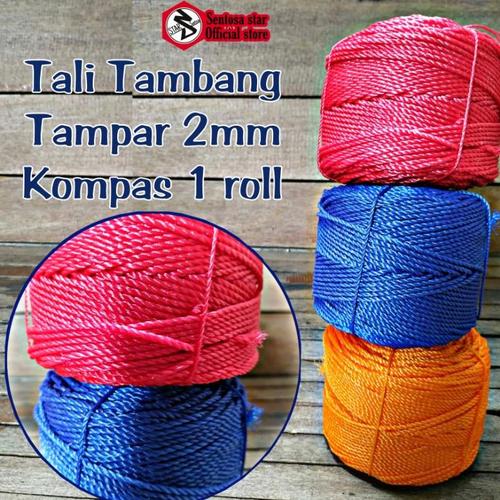 Jual 1ROLL TALI TAMBANG TAMPAR 2MM KOMPAS ORIGINAL/ TALI LAYANGAN TALI - Kota Surabaya ...